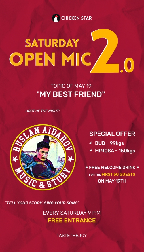 Open Mic 2.0. Ticket.kg — официальный билетный оператор главных событий ...
